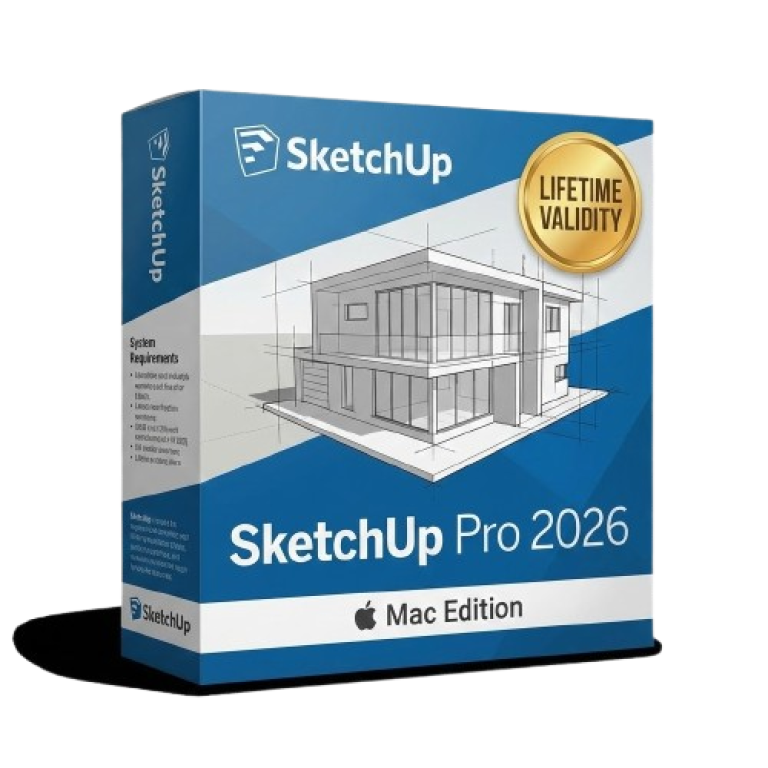 Buy SketchUp Pro 2026 Lifetime for Mac at Best Price in India - Kartmy